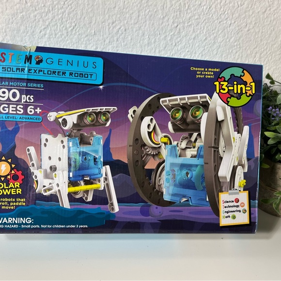 Toys | New Stem Genius Solar Explorer 13in1 Robot Learning Kit 19 ...
